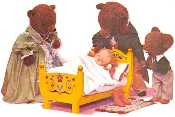 Goudlokje & de Drie Beren - Minka's Bear Passion